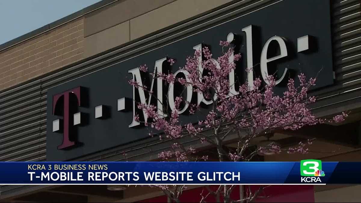 Business News: T-Mobile reports website glitch