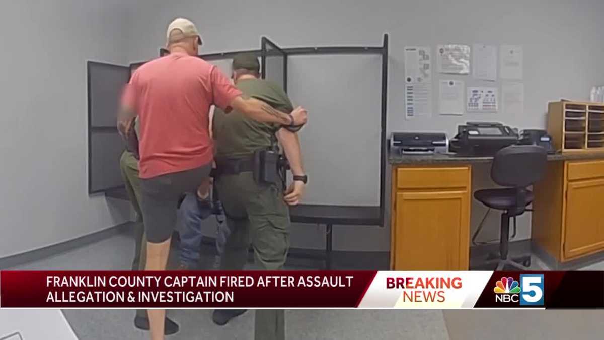 Franklin County Sheriff's Office captain fired after video shows him ...