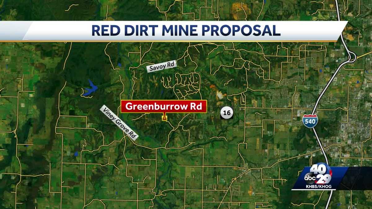 Company wants to build red dirt mine in Washington Co.