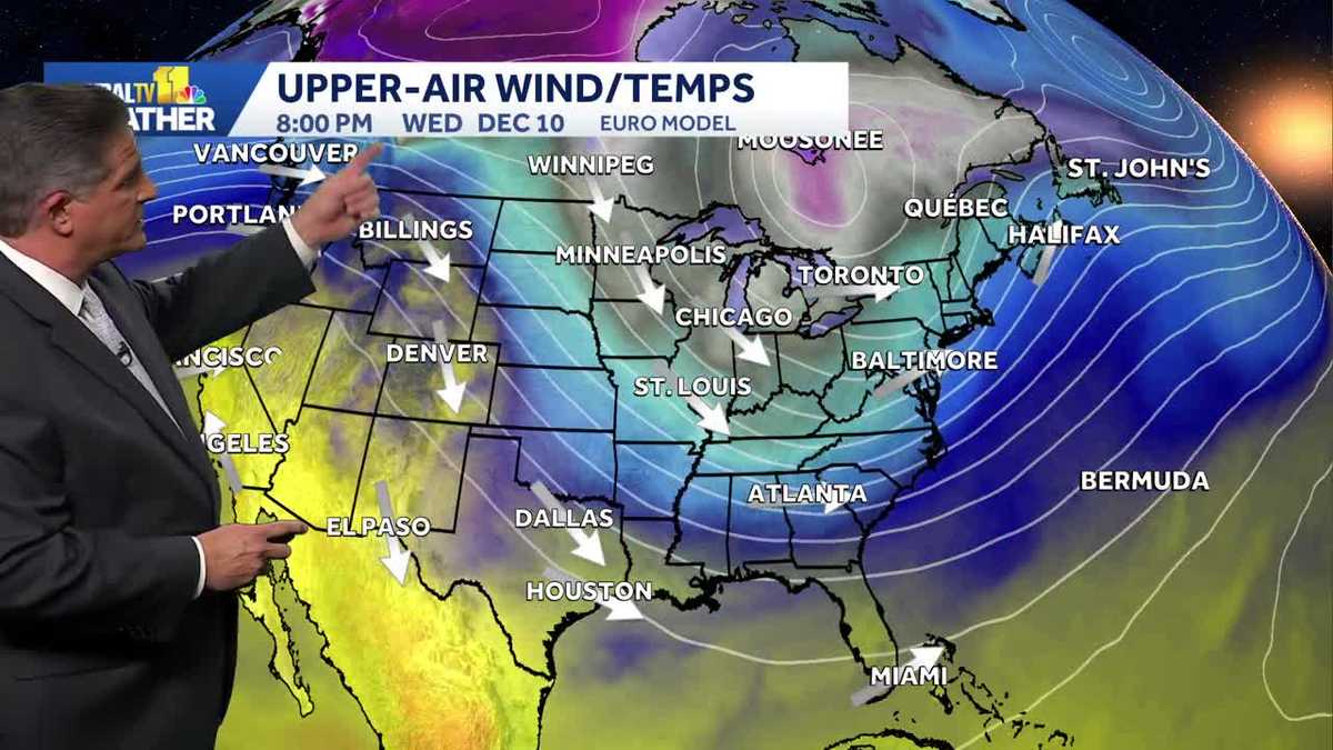 Weather Talk: Active, chilly weather patter to continue