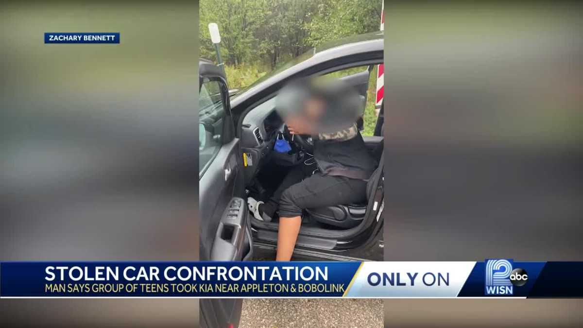 Man confronts would-be car thieves Man confronts would-be car thieves