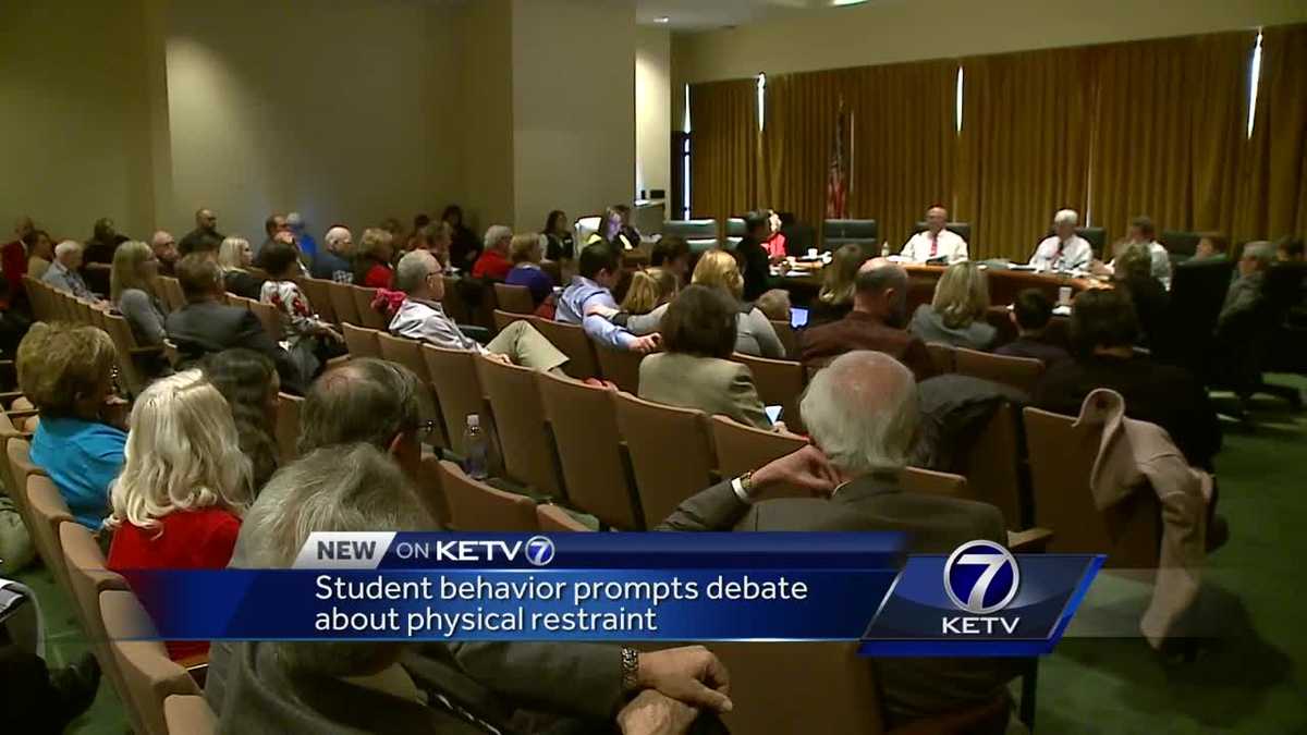 Student behavior prompts debate about physical restraint