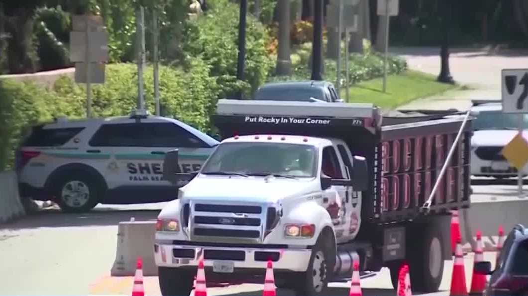 South Ocean Boulevard near Mar-a-Lago reopens after two months of closure