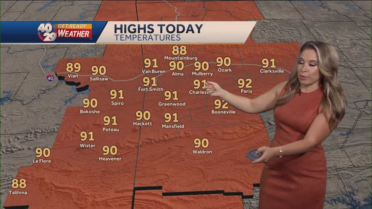 Hot Today, Storms on the Way