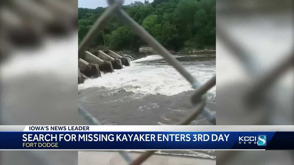 Search for missing kayaker enters third day