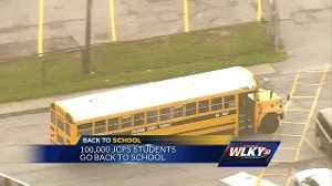 JCPS students head back to school
