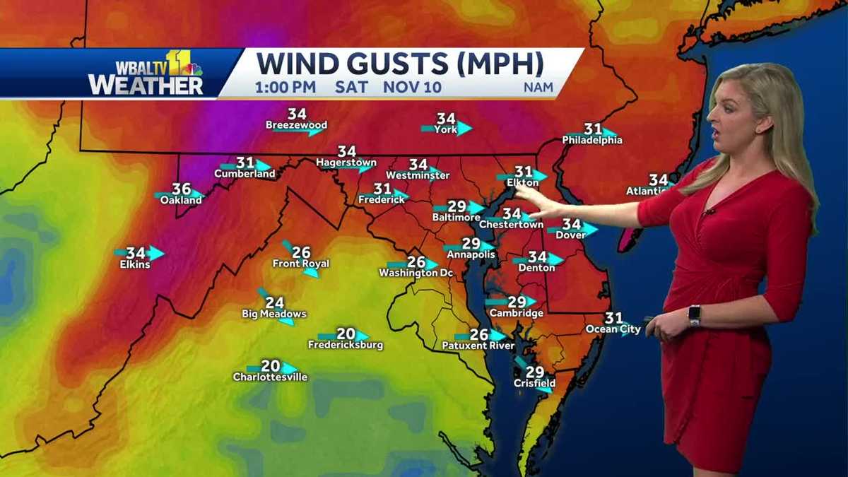 Windy, Cold Saturday