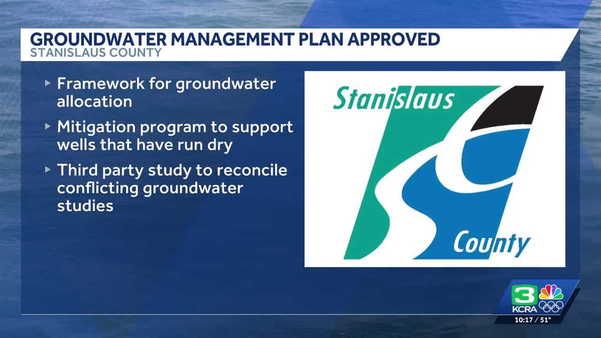 Stanislaus County supervisors approve groundwater management program