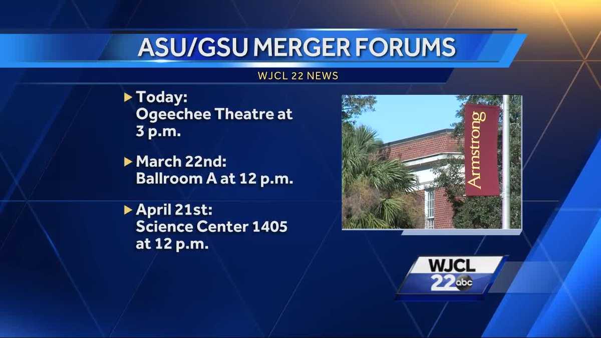 Armstrong State University Hosts Student Forums on Merger with Georgia ...