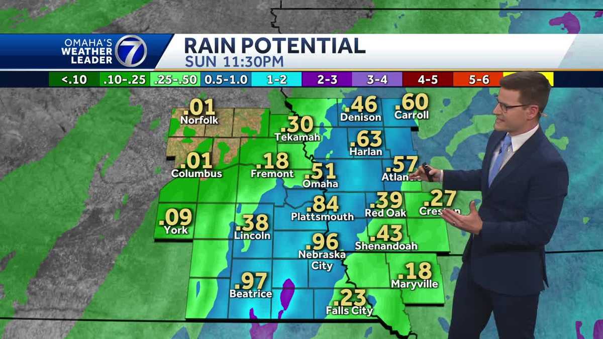 Omaha morning weather forecast for Friday, April 18th