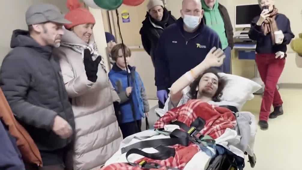Hisham Awartani released from UVM Medical Center following shooting Hisham Awartani released from UVM Medical Center following shooting