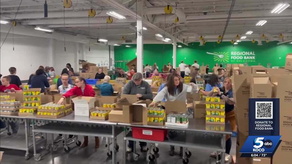 Regional Food Bank of Oklahoma sees unprecedented demand