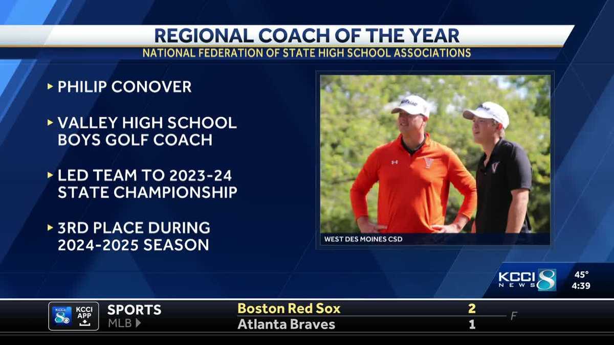 Valley High School coach named regional Coach of the Year