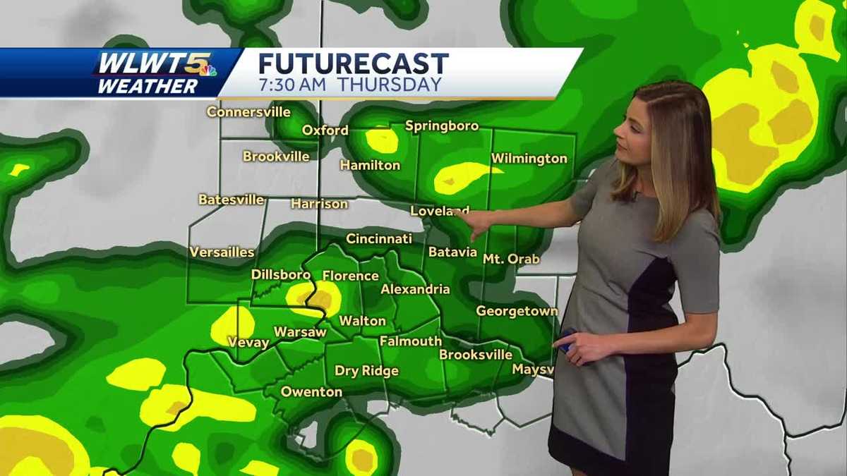 Rain chances increase tonight; thunder possible