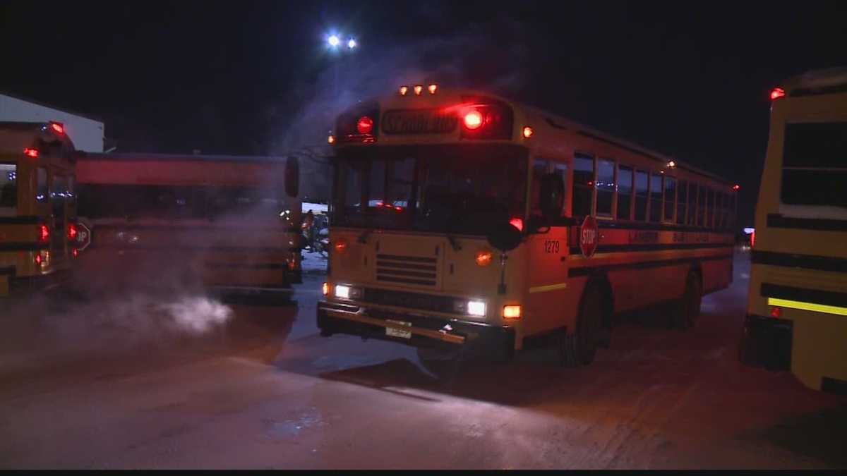 Local school bus companies prepare for bitter blast of cold