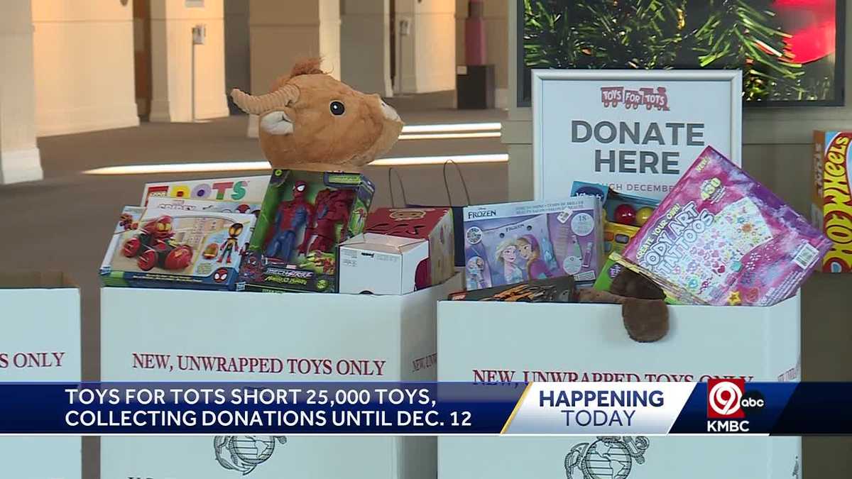 Kansas City Toys for Tots short 25,000 toys, in need of donations