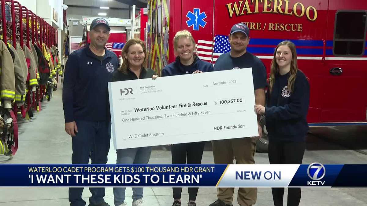Waterloo cadet program awarded thousands in grant money