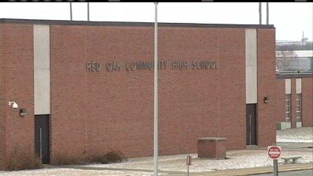 Red Oak High School locked down