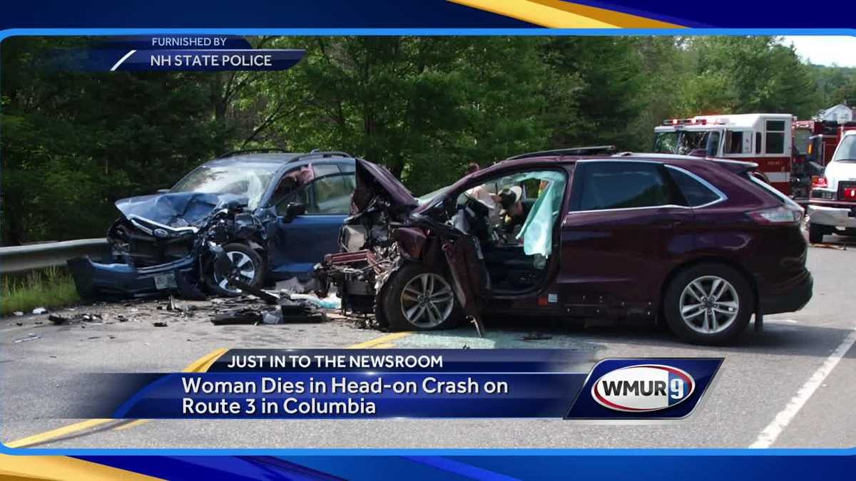 Woman Killed In Head On Crash On Route 3 In Columbia