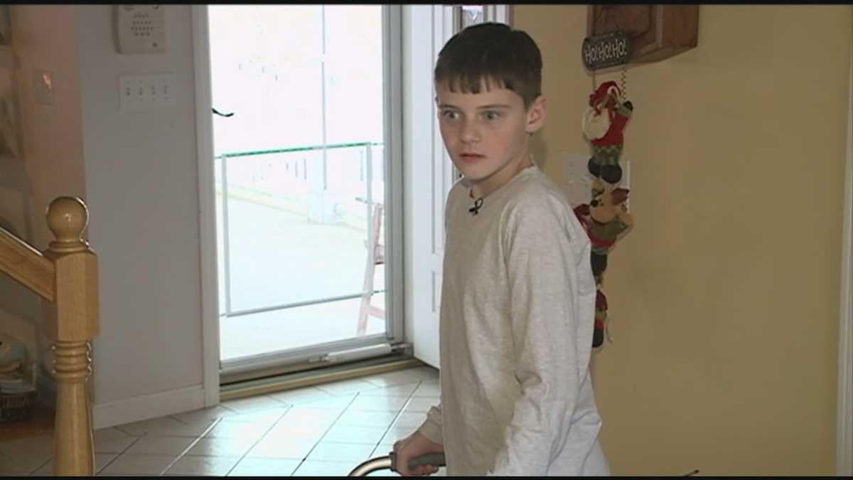 Boy recovering from paralysis: 'He's an incredible kid. He's tough'