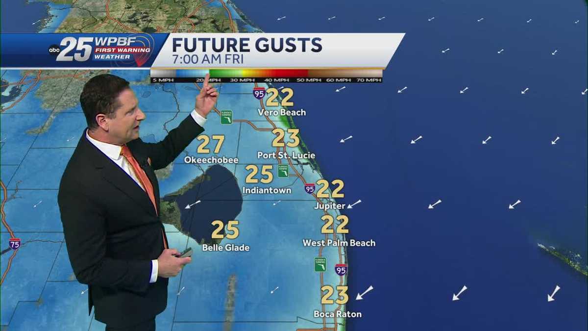 Feeling like fall across South Florida