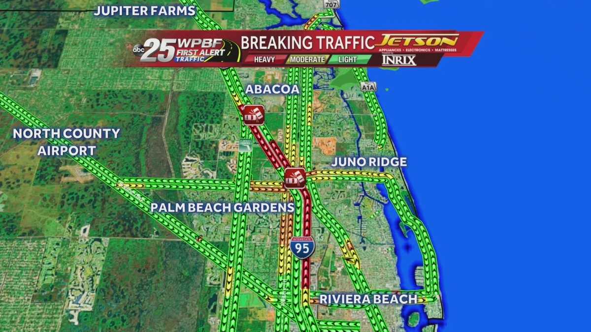 Traffic mess on Interstate 95