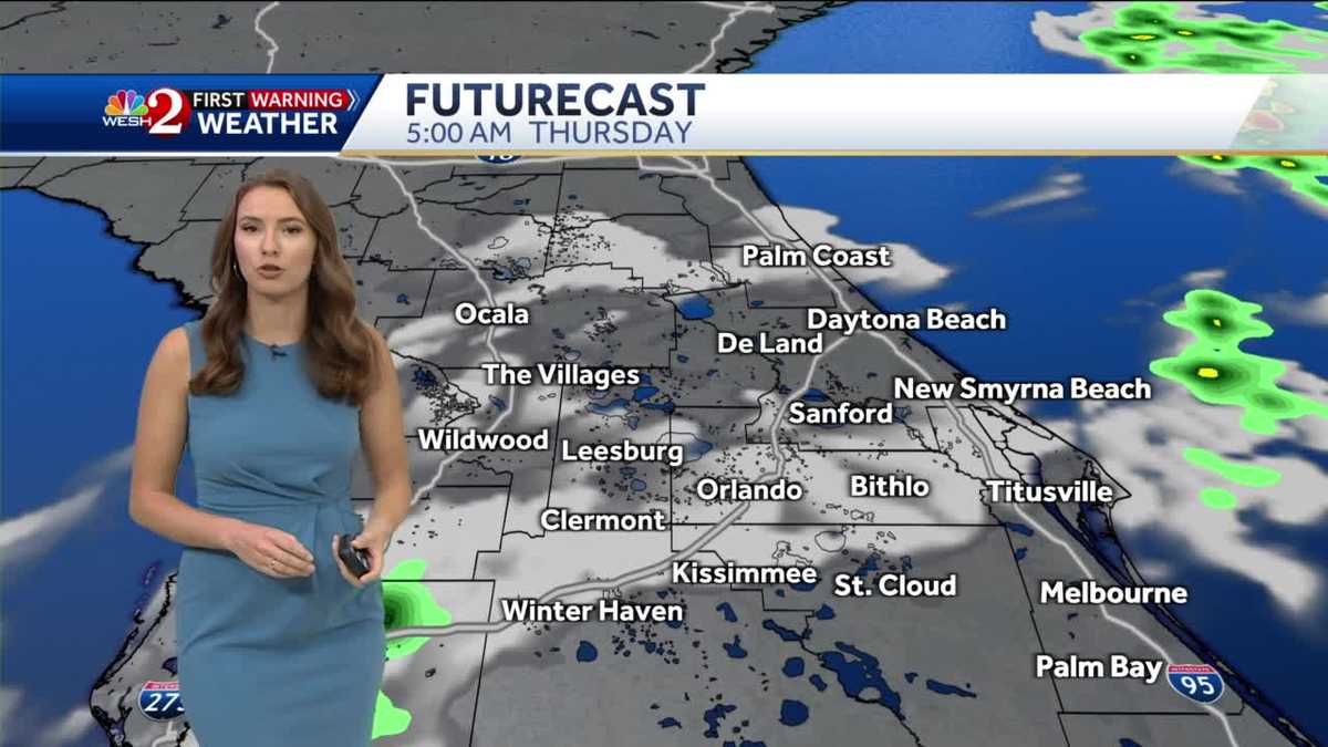 Rain chances increase Wednesday