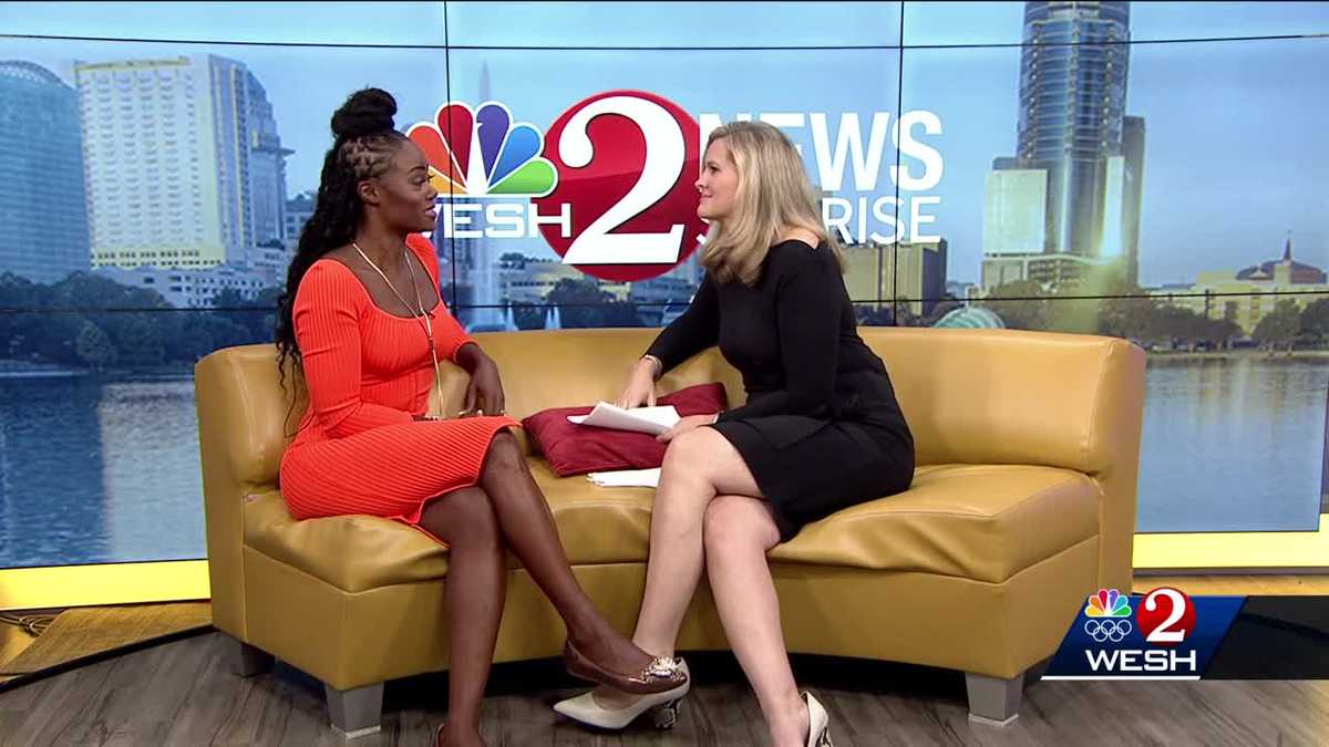 WESH 2's Summer Knowles hits the fitness stage