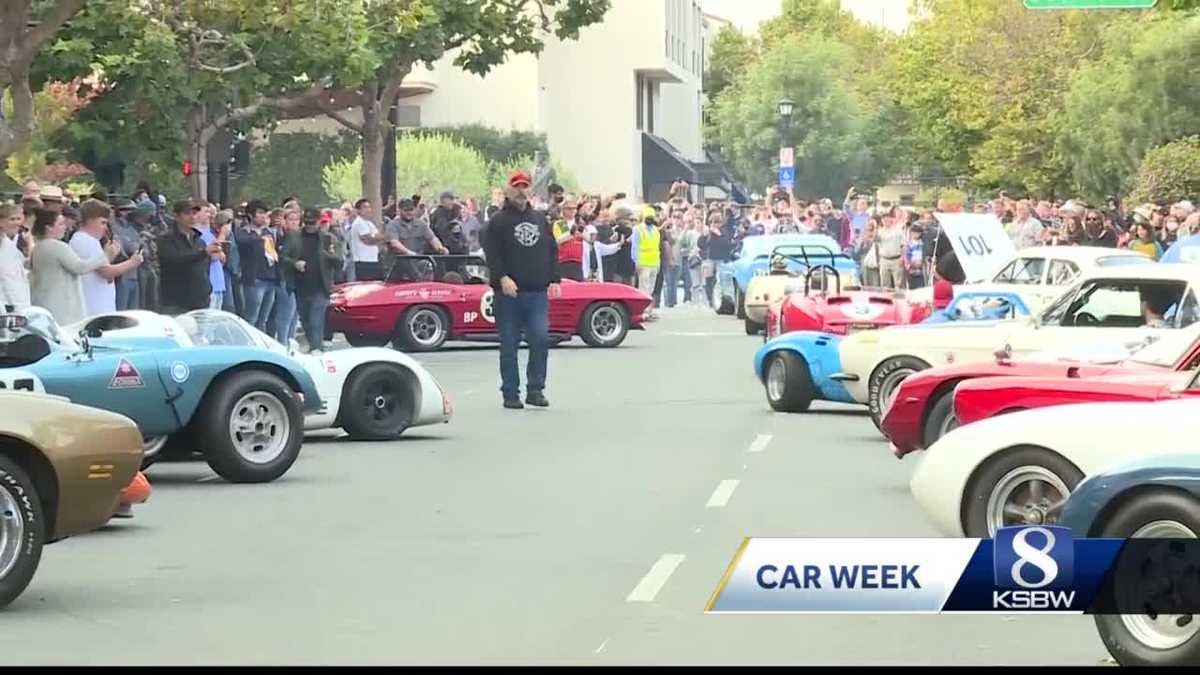 Monterey car week roars back with kickoff event