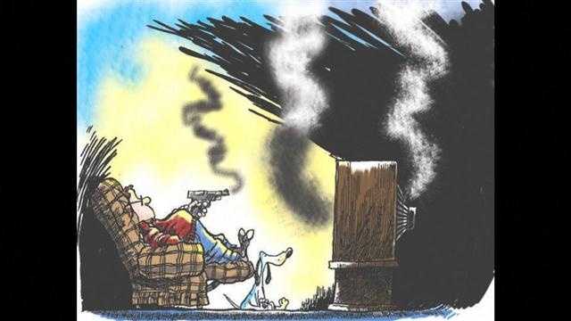 Duffy cartoon: 'TV Ads'