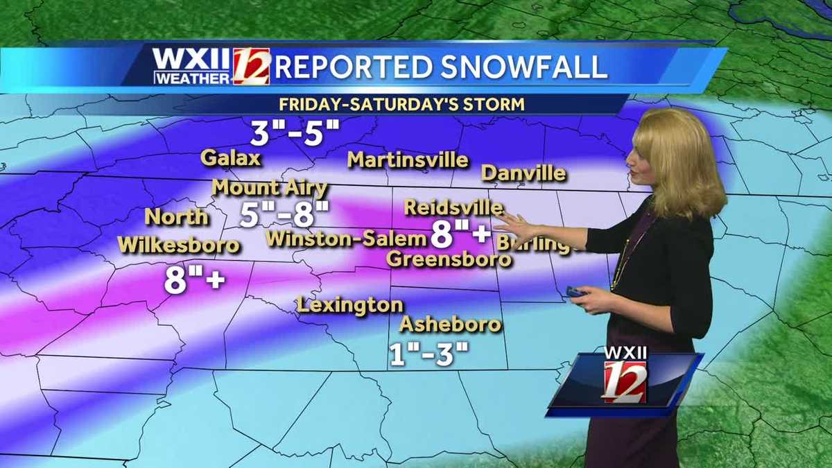 Michelle's forecast: Super low temps tonight