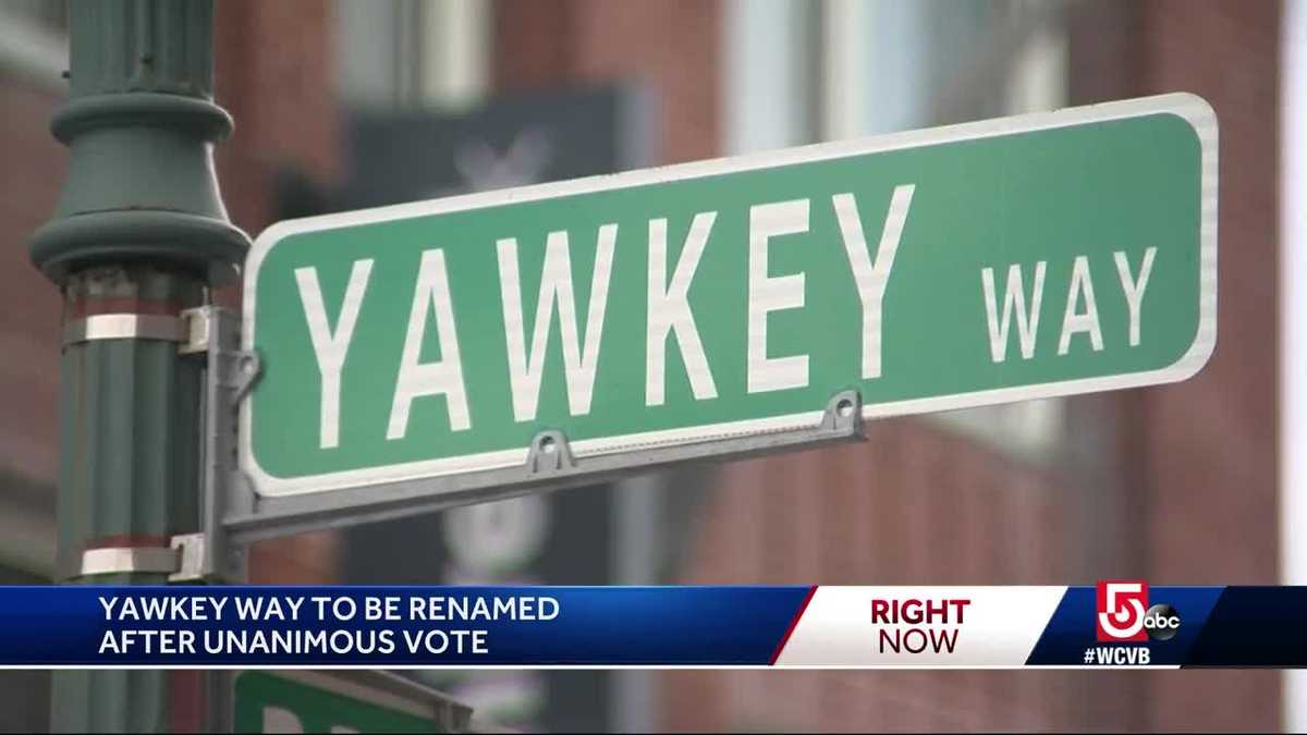It's official: Yawkey Way being renamed