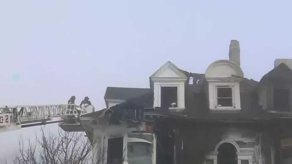 Fire destroys church rectory