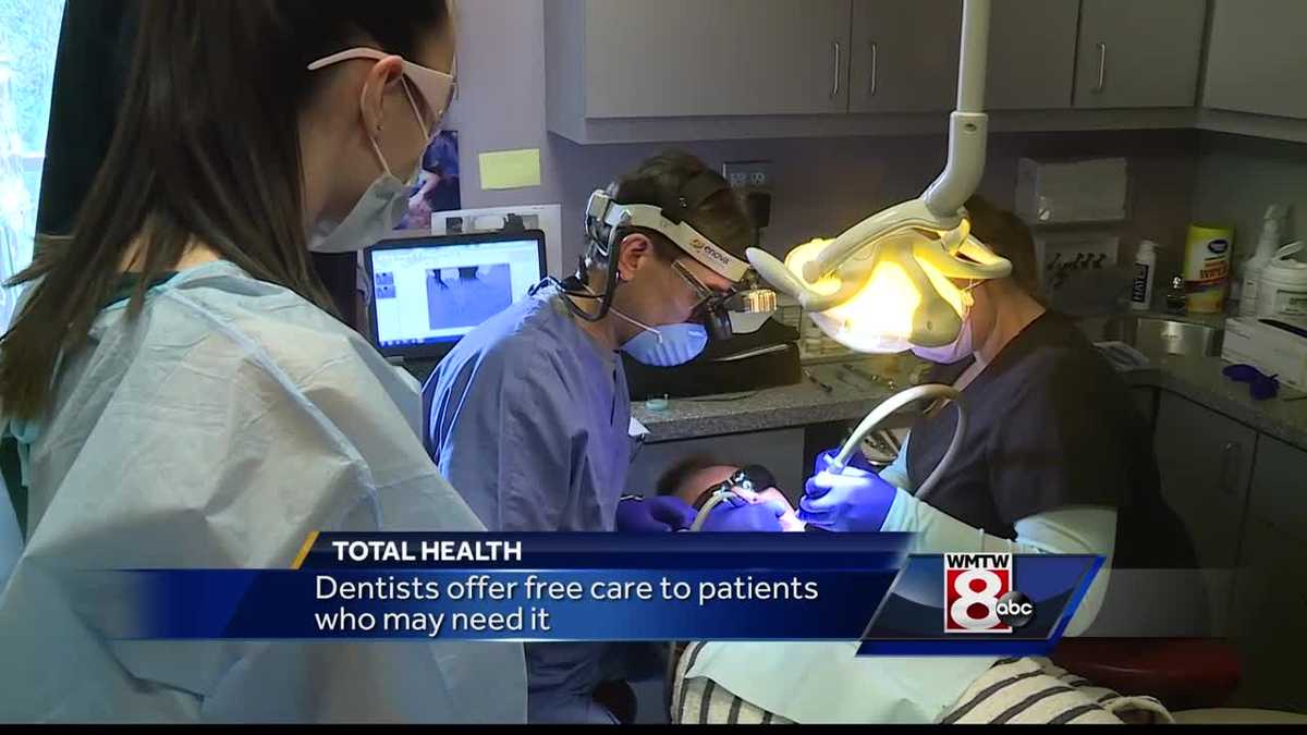 Dentists offer free care to patients who may need it