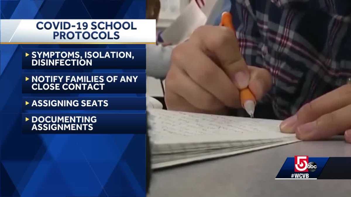 Protocols for dealing with COVID-19 in schools released