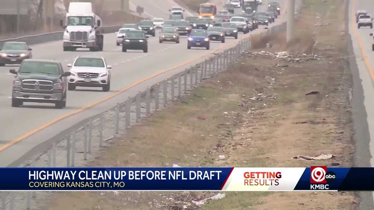MoDOT bringing in extra litter removal crews ahead of NFL Draft
