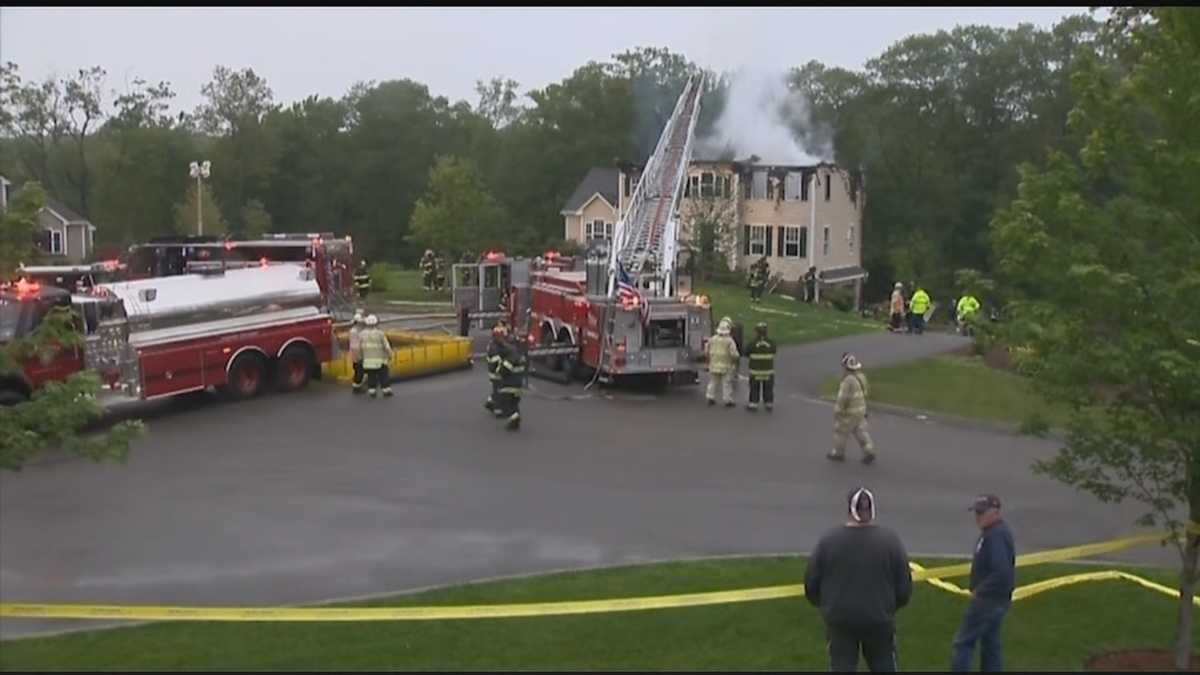 'Saw fireball, shouted at kids to get out,' says man whose house hit by ...