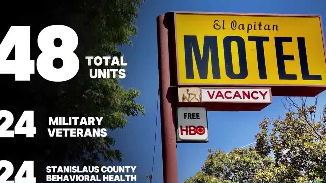 Modesto approves plan to convert El Capitan Motel into supportive housing