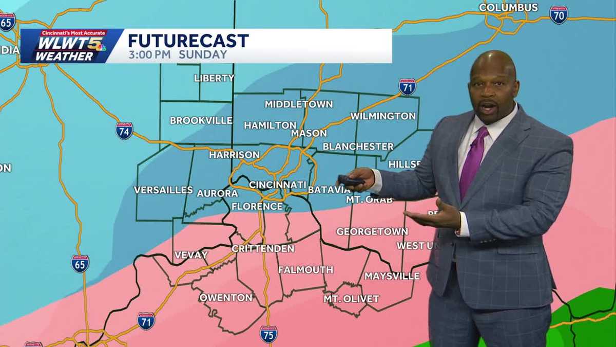 Weekend Winter Storm In Cincinnati