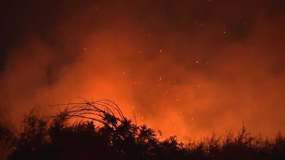 Crews extinguish grass fire near Sacramento's Cal Expo