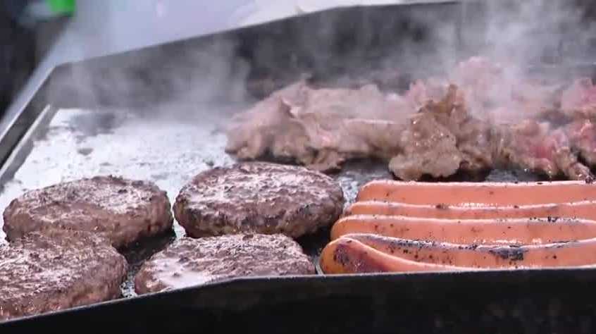 Family holds tailgating party as 'playoff fever' hits Steelers Nation