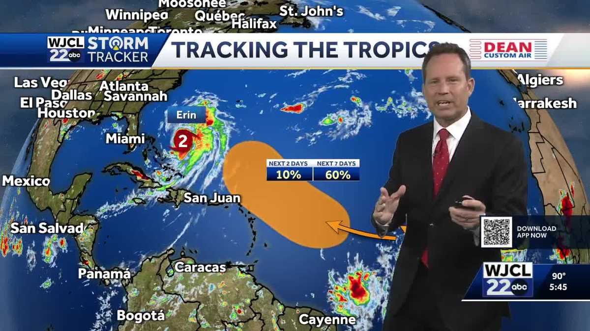 Savannah: Tracking the tropics & rain chances