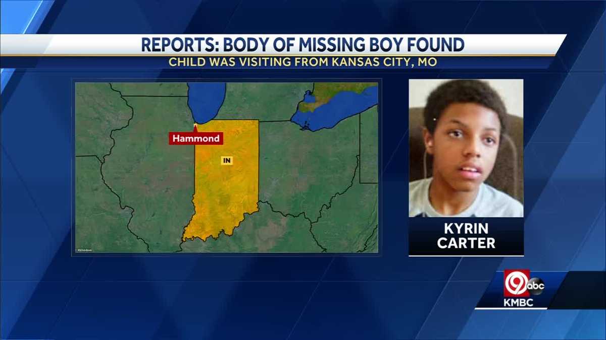 Coroner confirms body of missing 12-year-old Kansas City boy found in ...