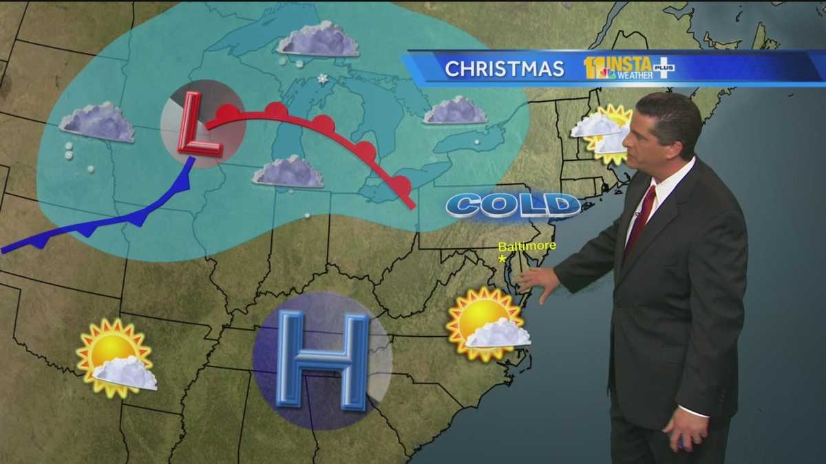 Tony's Christmas weather forecast