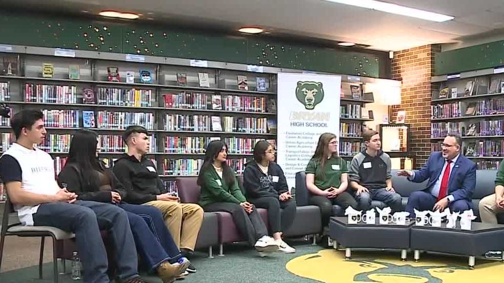 Omaha's Bryan High School welcomes U.S. Secretary of Education