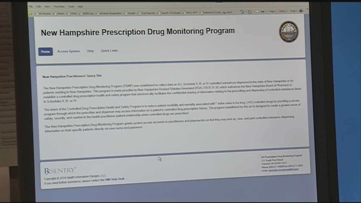 Database helps doctors track opioid prescriptions