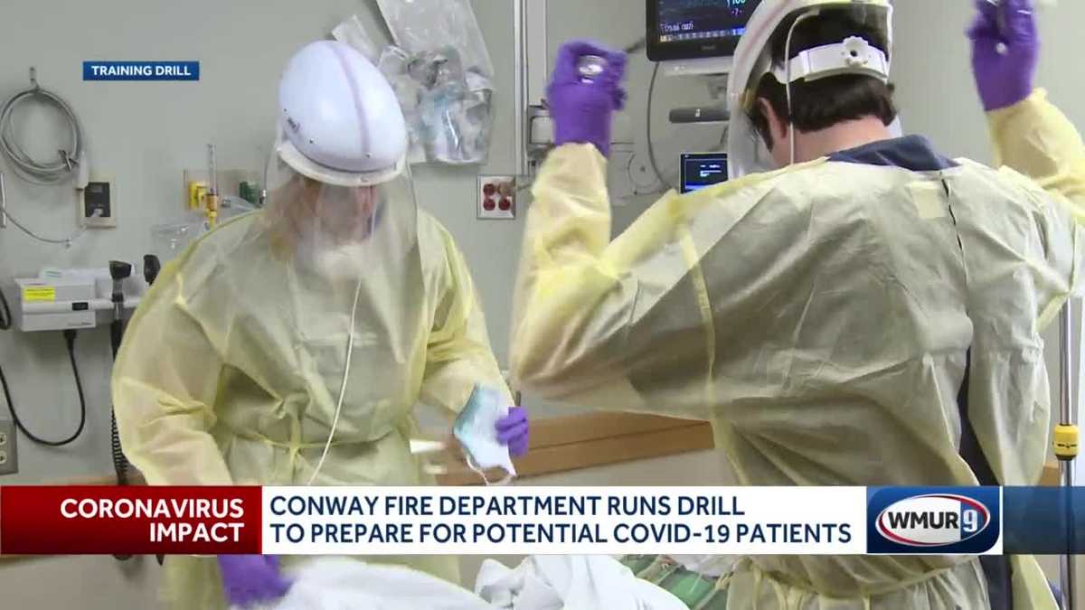 Drill held to prepare first responders for dealing with COVID-19 patients