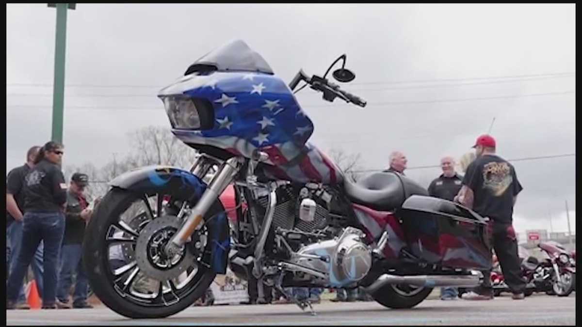 Motorcycle raffle for two separate charities