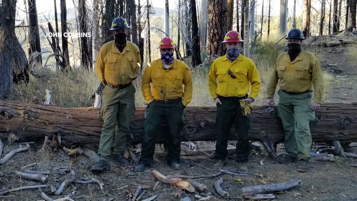 Maine forest ranger describes battling California wildfires
