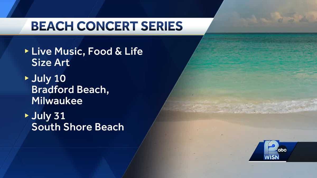 Free concert series happening at Milwaukee beaches